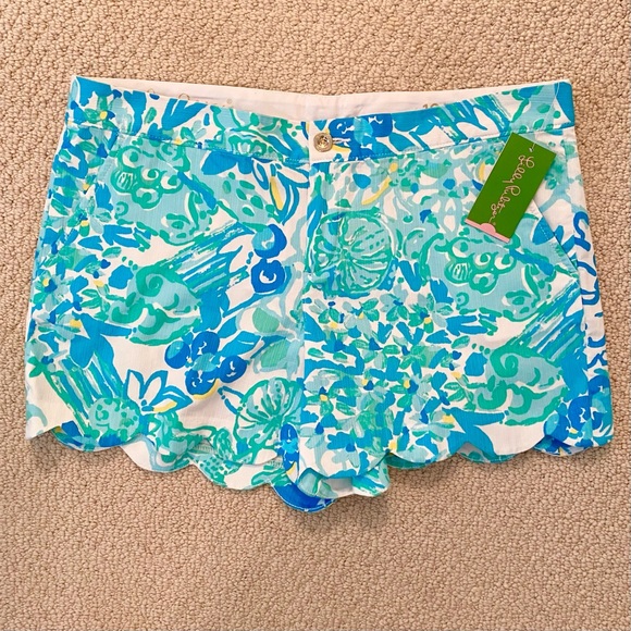Lilly Pulitzer | Shorts | Nwt Lilly Pulitzer Buttercup Short In A Pinch 2 | Poshmark